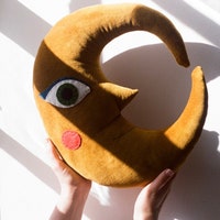 Moon Pillow - Etsy