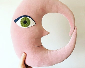 Moon Cushion - Etsy