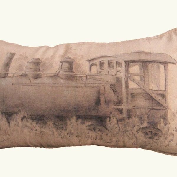 Train Pillow - Etsy