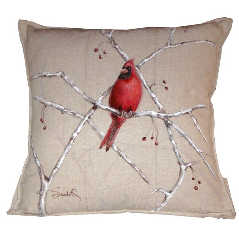 Hand Painted Cardinal - Etsy