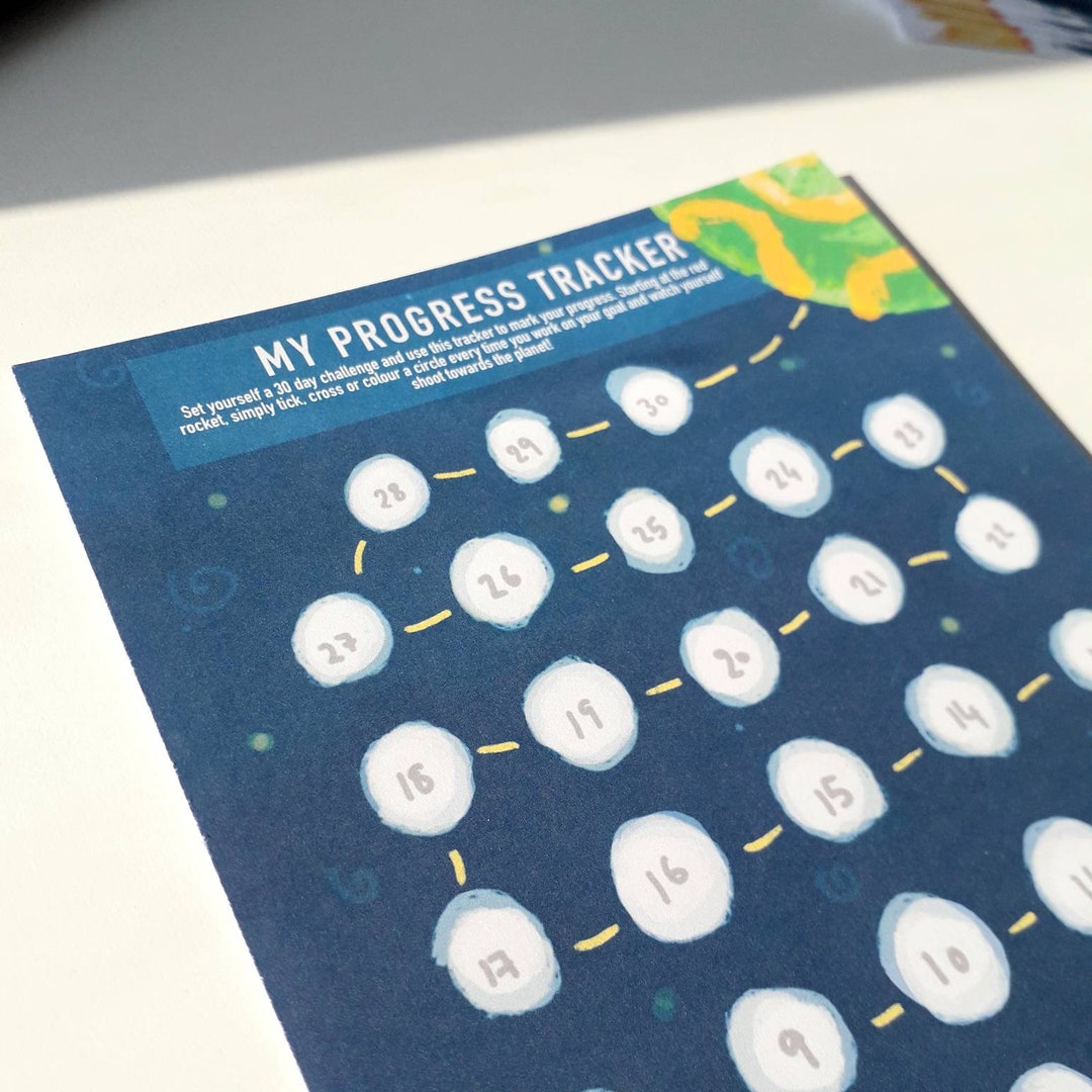 Rocket Habit Tracker for Kids (by Halo Kits Islamic Gifts) - Etsy