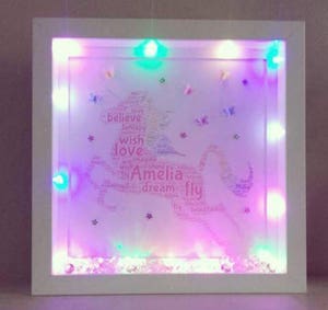 Recycled Pastel Copy Paper UNICORN Photo Frame Paper Frame 5 X 7 ...