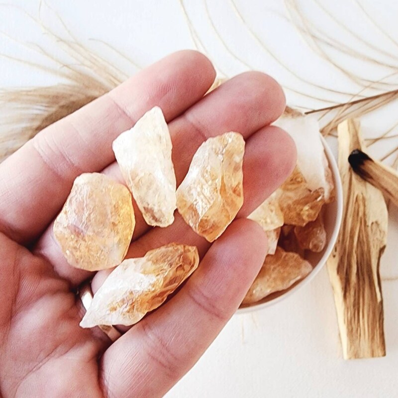 Raw Citrine Crystal - Etsy