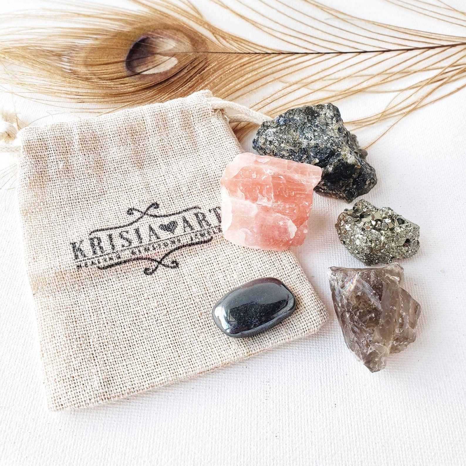 ENERGY VAMPIRE Protection Crystals Set, Aura & Empath Protection Shield ...