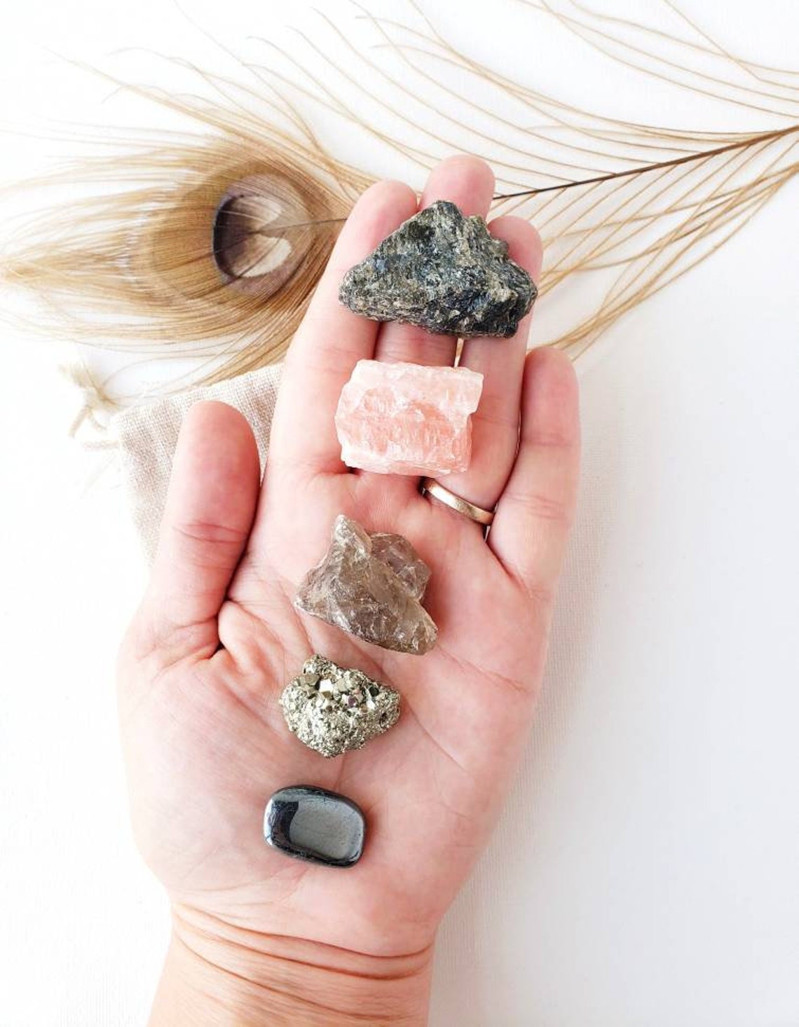 ENERGY VAMPIRE Protection Crystals Set Aura & Empath - Etsy