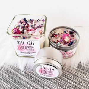 SELF-LOVE Candle for Self Care. Candle for Well Being - Etsy