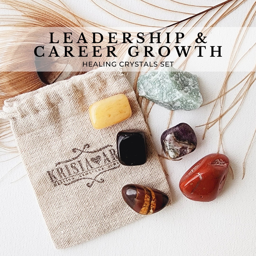LEADERSHIP & CAREER GROWTH Crystal Set for Promotion, Dream Job ...