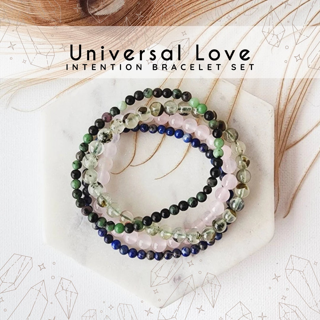 UNIVERSAL LOVE Bracelet Set for Attracting Romantic Relationship ...