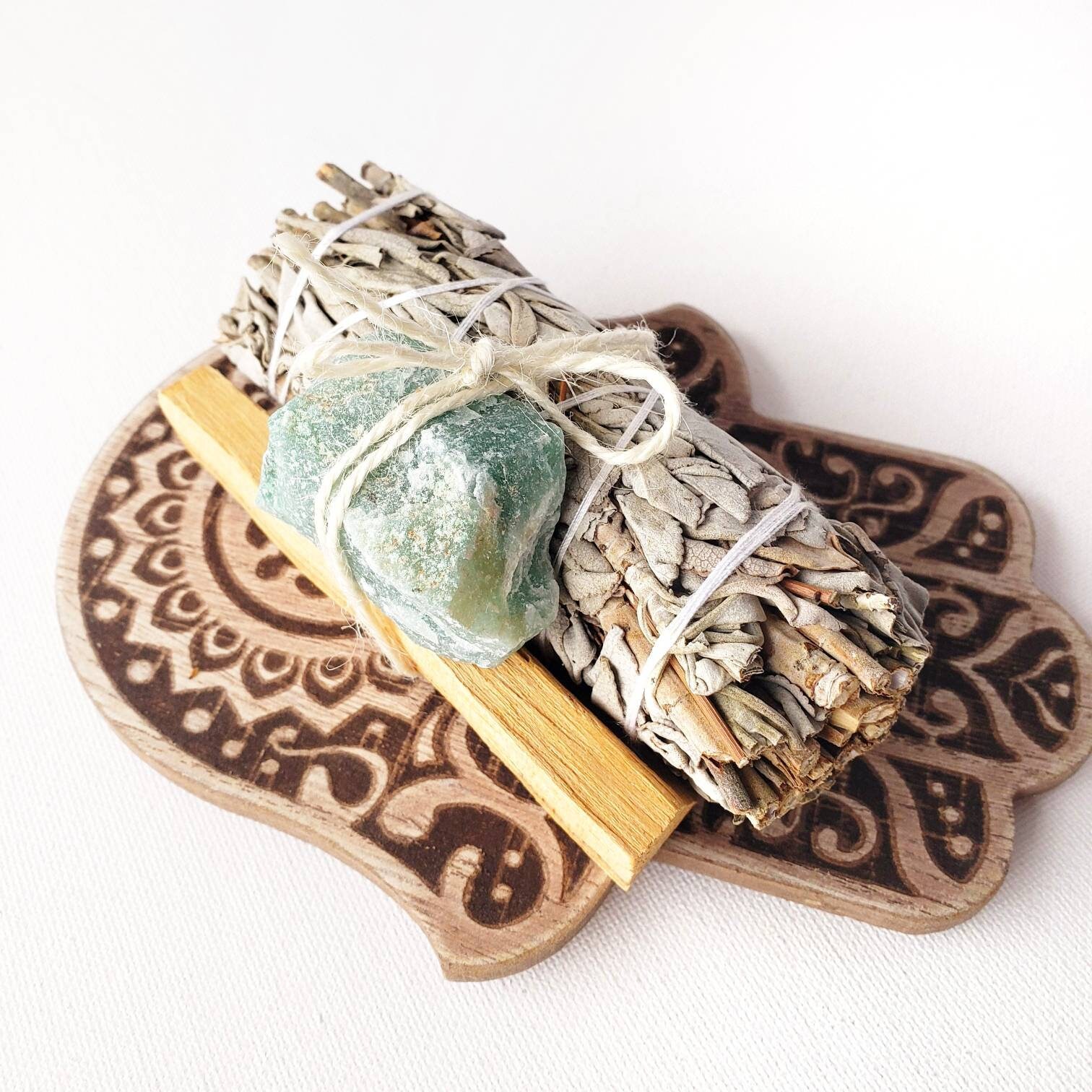 Custom SMUDGE KIT for Purification Cleansing Negative Energy - Etsy