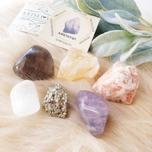 CAREER SUCCESS & Workplace Crystal Set for Promotion, Dream Job Healing ...