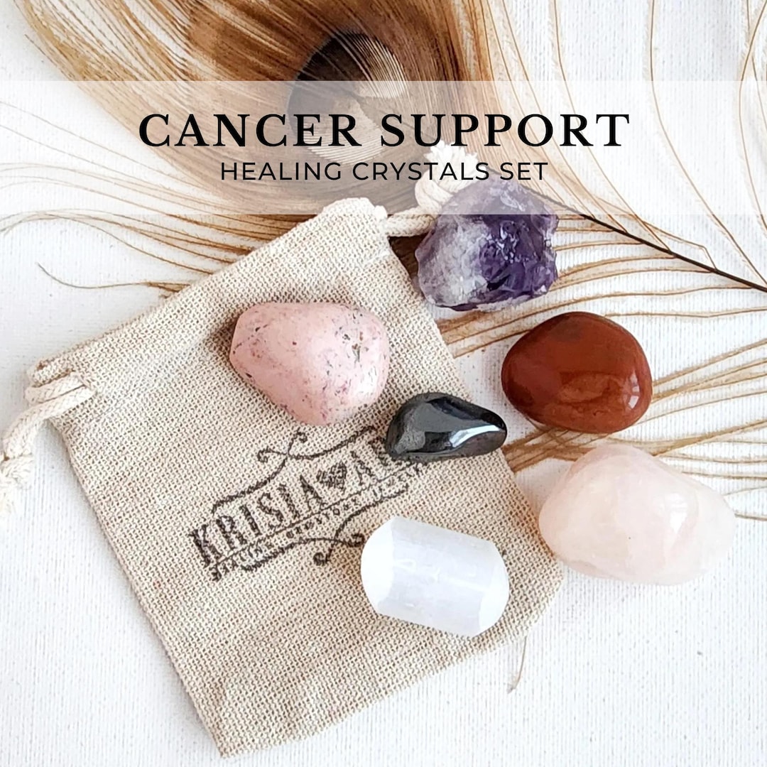 CANCER SUPPORT Crystal Set for Calming Meditation During Cancer ...