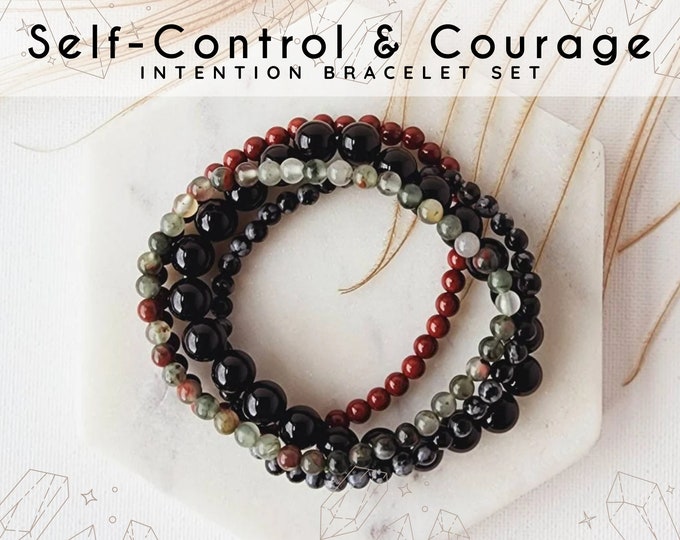 HORMONAL BALANCE Bracelet Set for Hormone Balancing Menopause Relief ...
