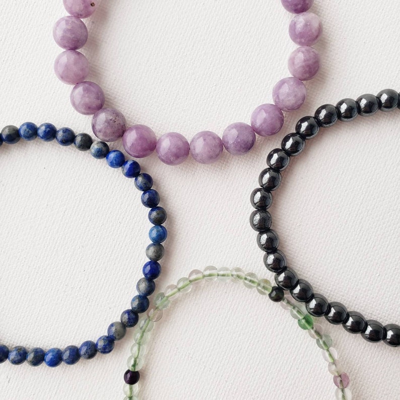 ADHD Bracelet Set for Calming Relief Attention Deficit - Etsy