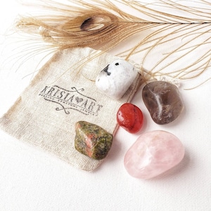 FERTILITY Crystals Set for Pregnancy Meditation and Infertility ...