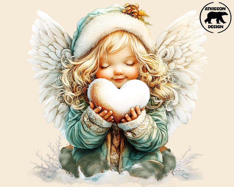 Xmas Angel Images Angel Clipart PNG Christmas Vector Graphic SVG Cute ...