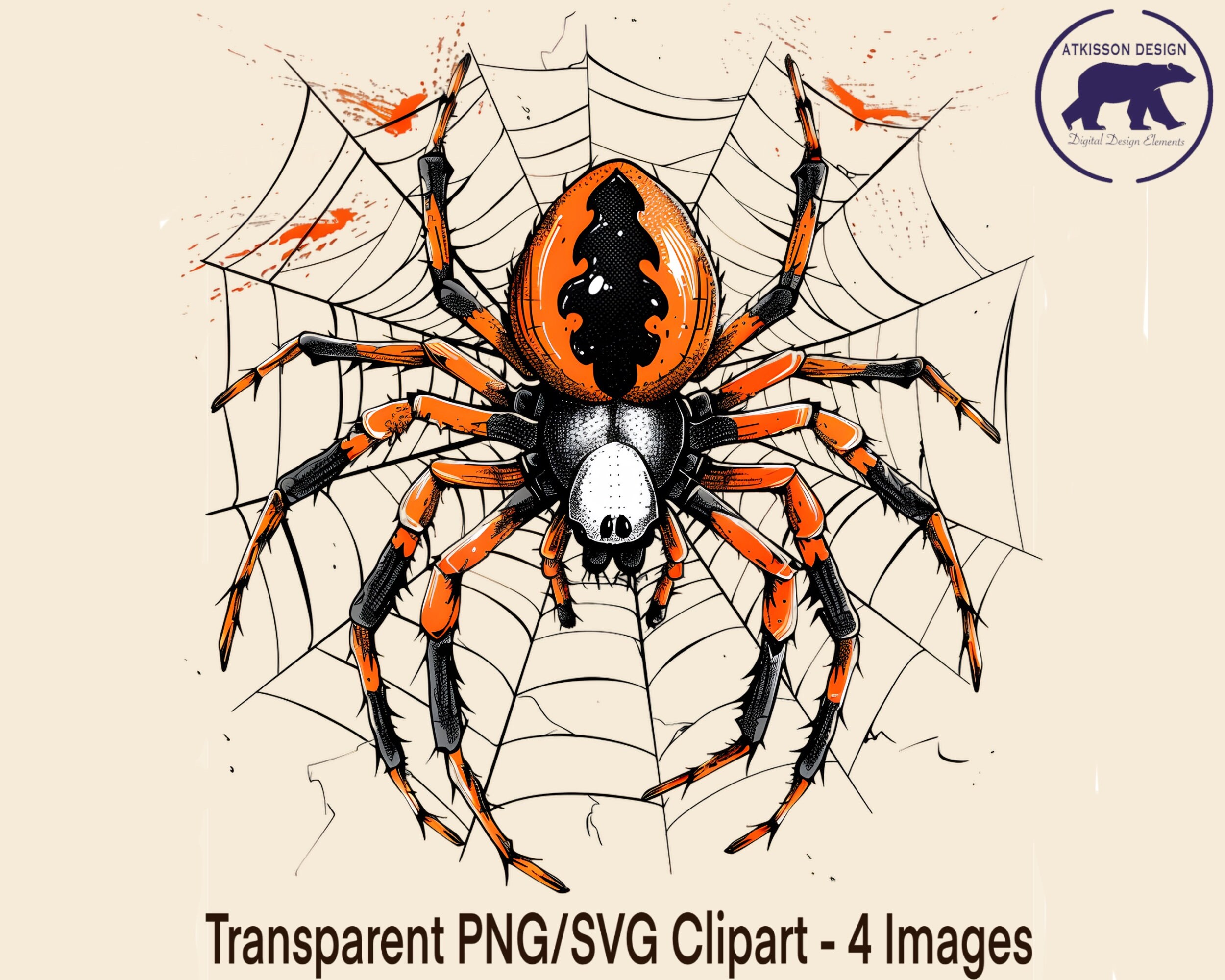 Spider Web Clipart Halloween PNG Clipart Images Spider High Resolution ...