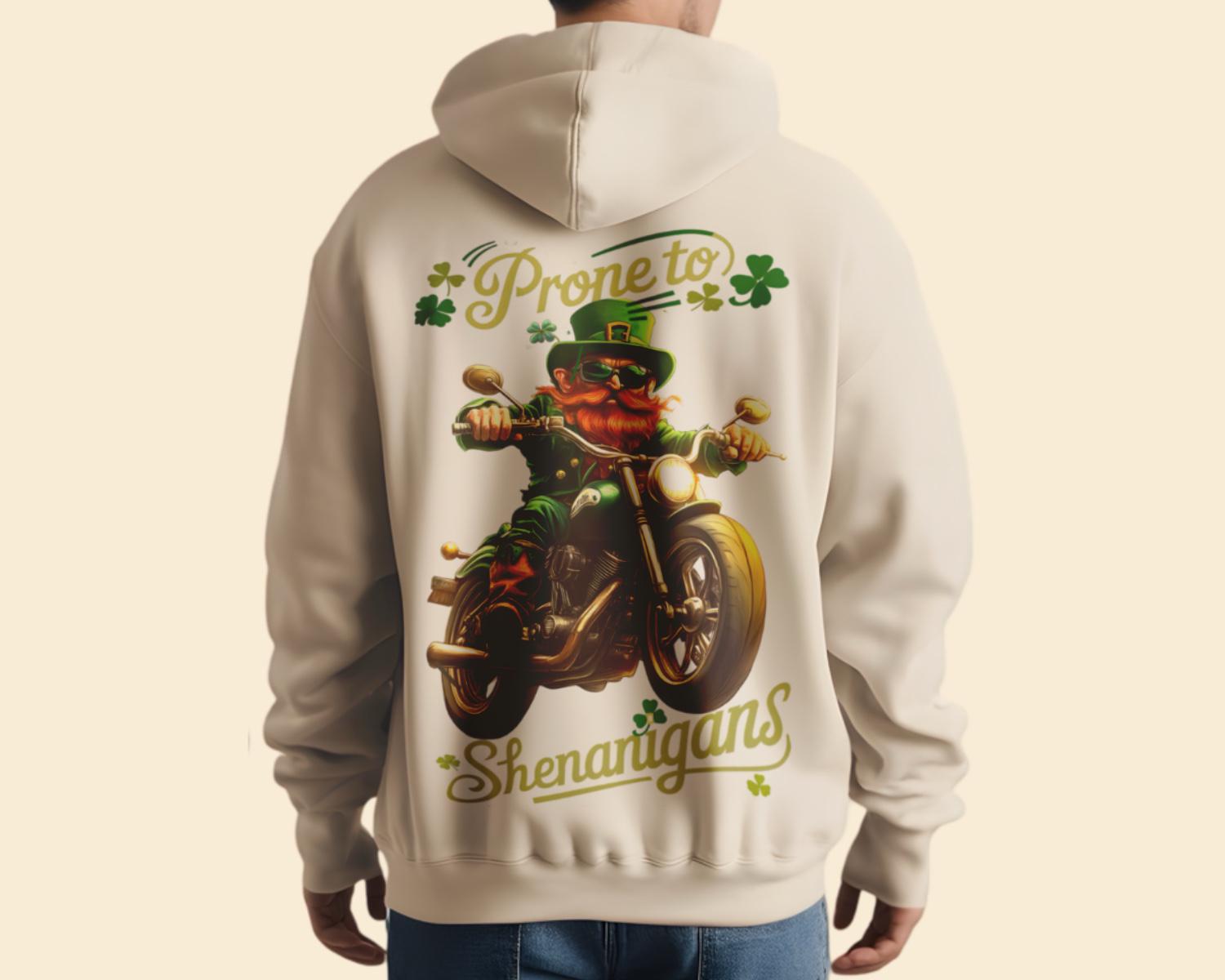 Motorcycle Riding Leprechaun PNG Sublimation Design St Patricks Day Png ...