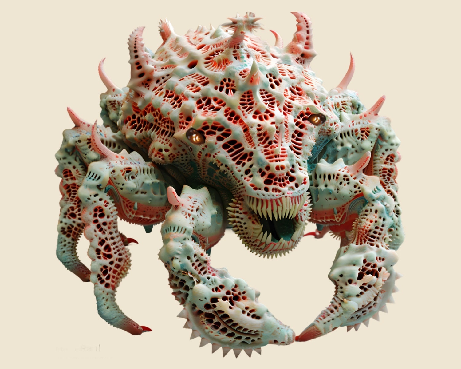 Monster Clipart Scary Creature PNG Fantasy Beast SVG Vector Creepy ...