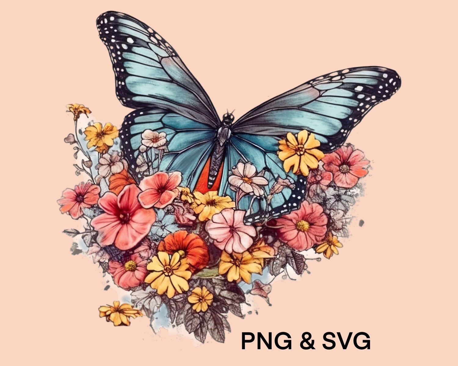 Butterfly Clipart Insect Watercolor Spring Transparent Background PNG ...