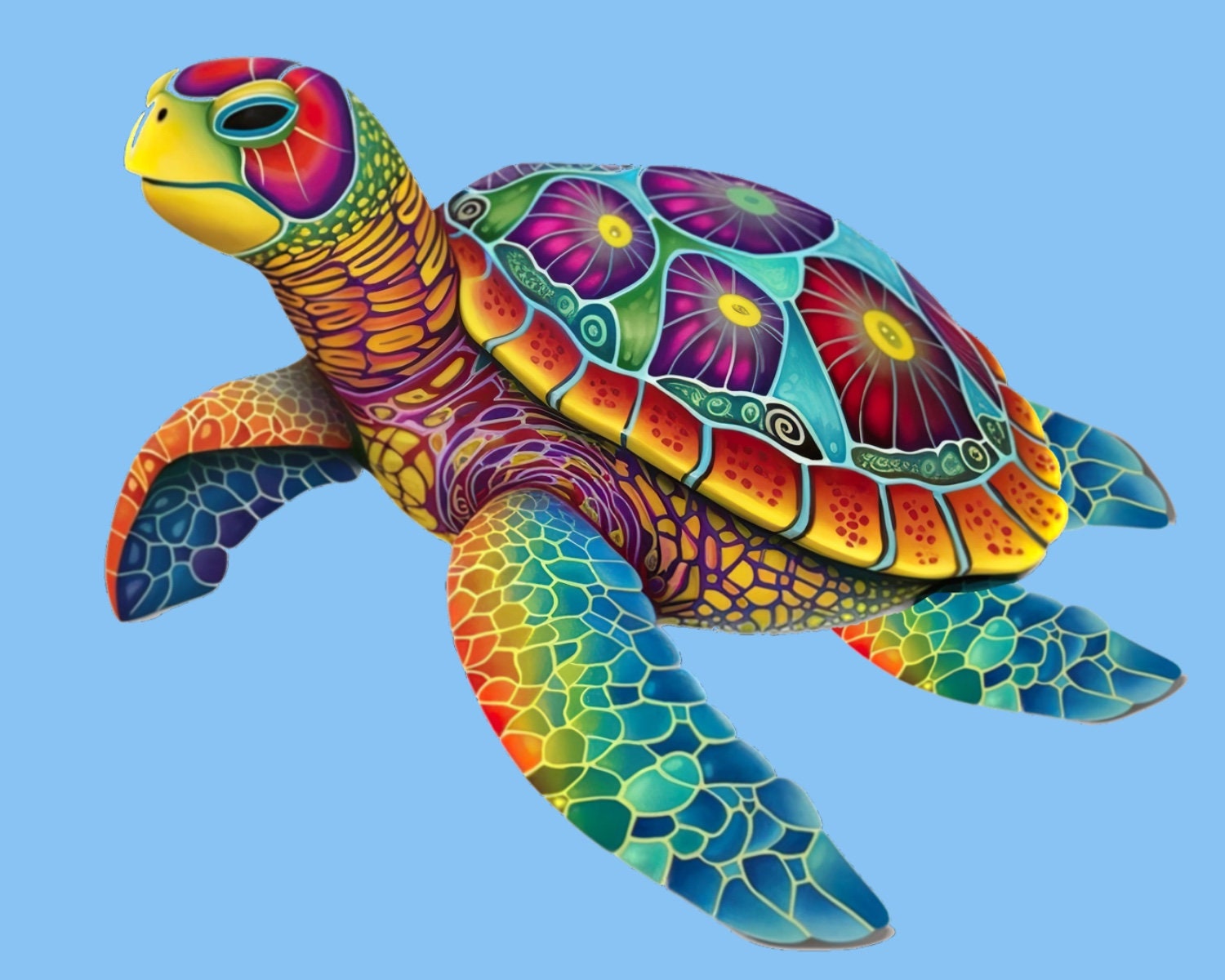 PNG Sea Turtle Clipart Marine Turtle Drawing Sea Creature Transparent ...