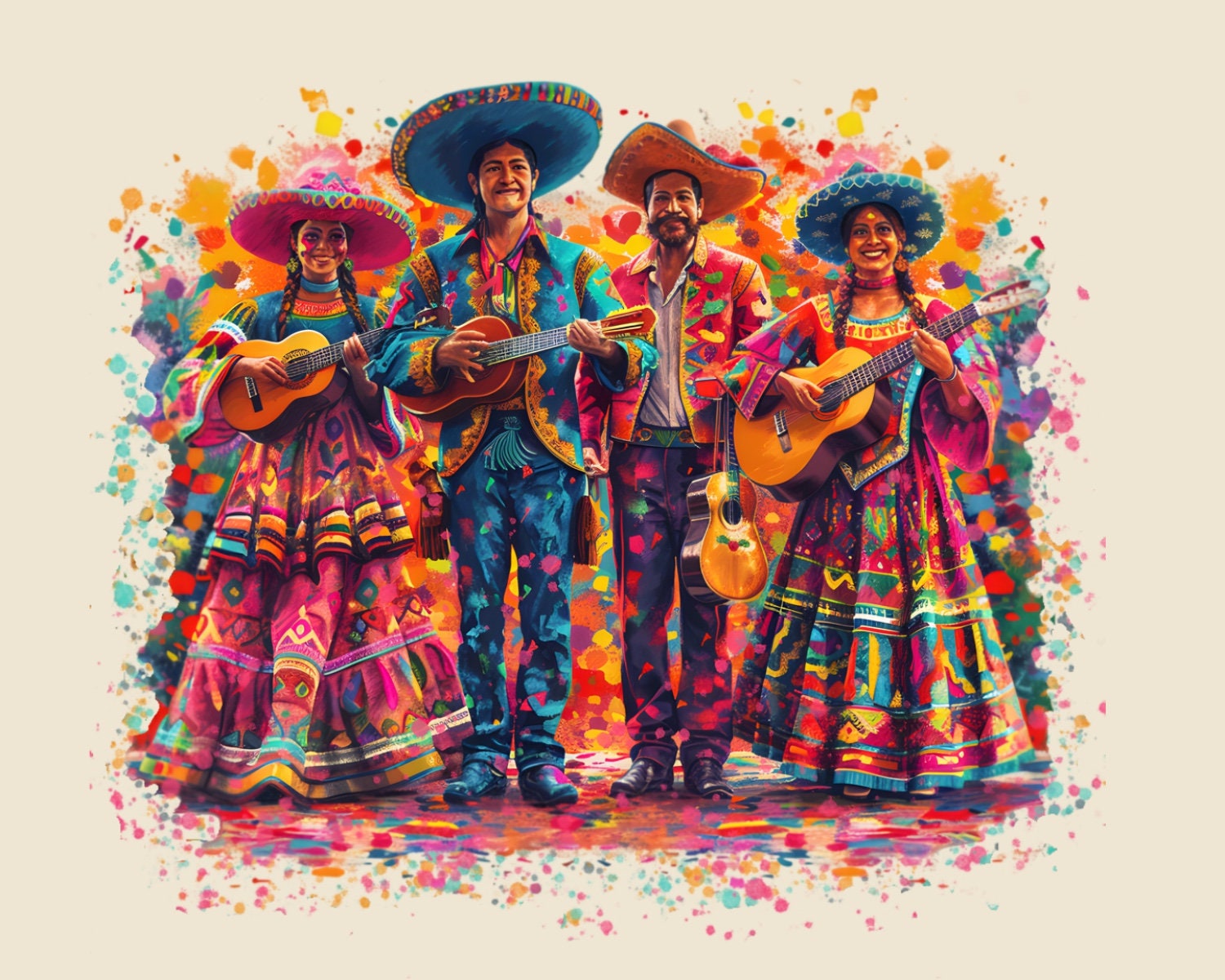 Mexican Fiesta Clipart Celebration Cinco De Mayo Png Hispanic Heritage ...