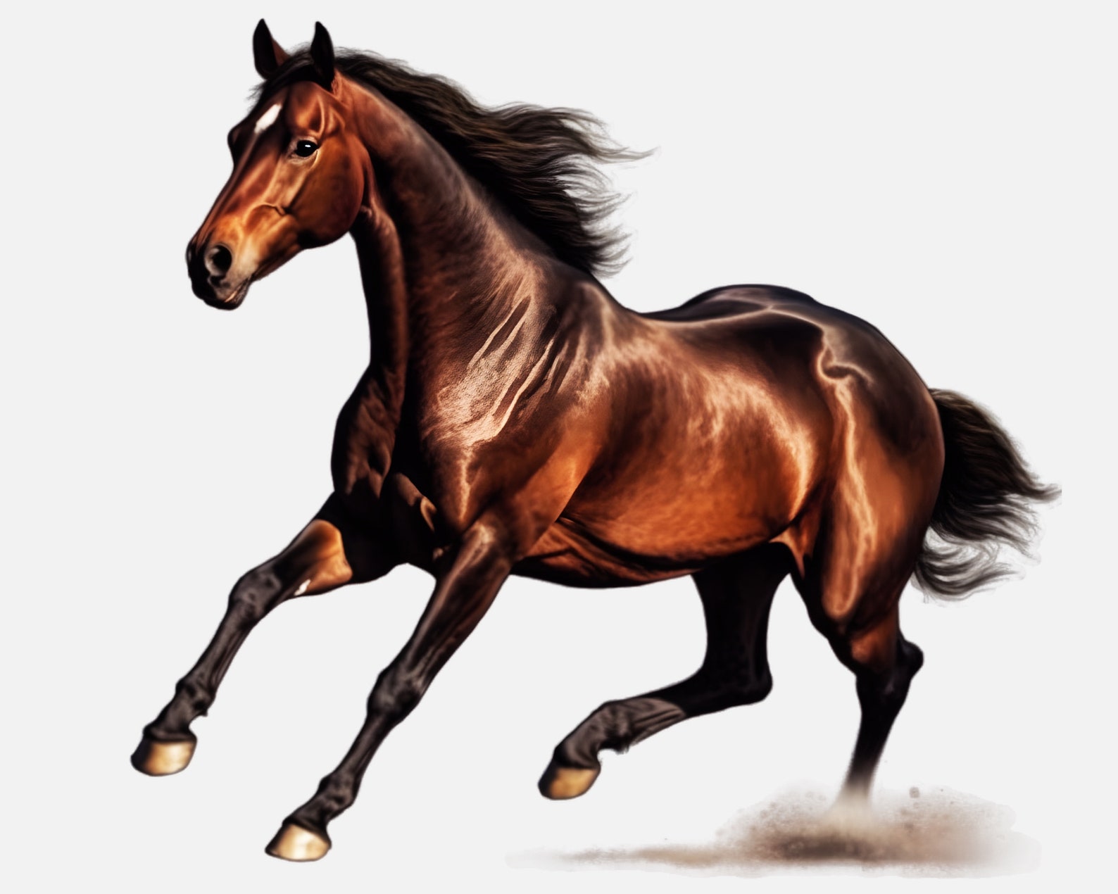 Horse Clipart Equine Clip Art Horse Vector Graphic SVG Stallion Running ...