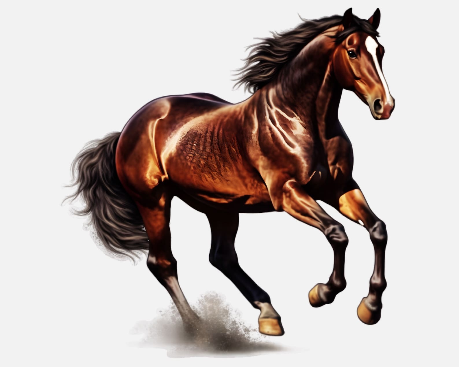 Horse Clipart Equine Clip Art Horse Vector Graphic SVG Stallion Running ...