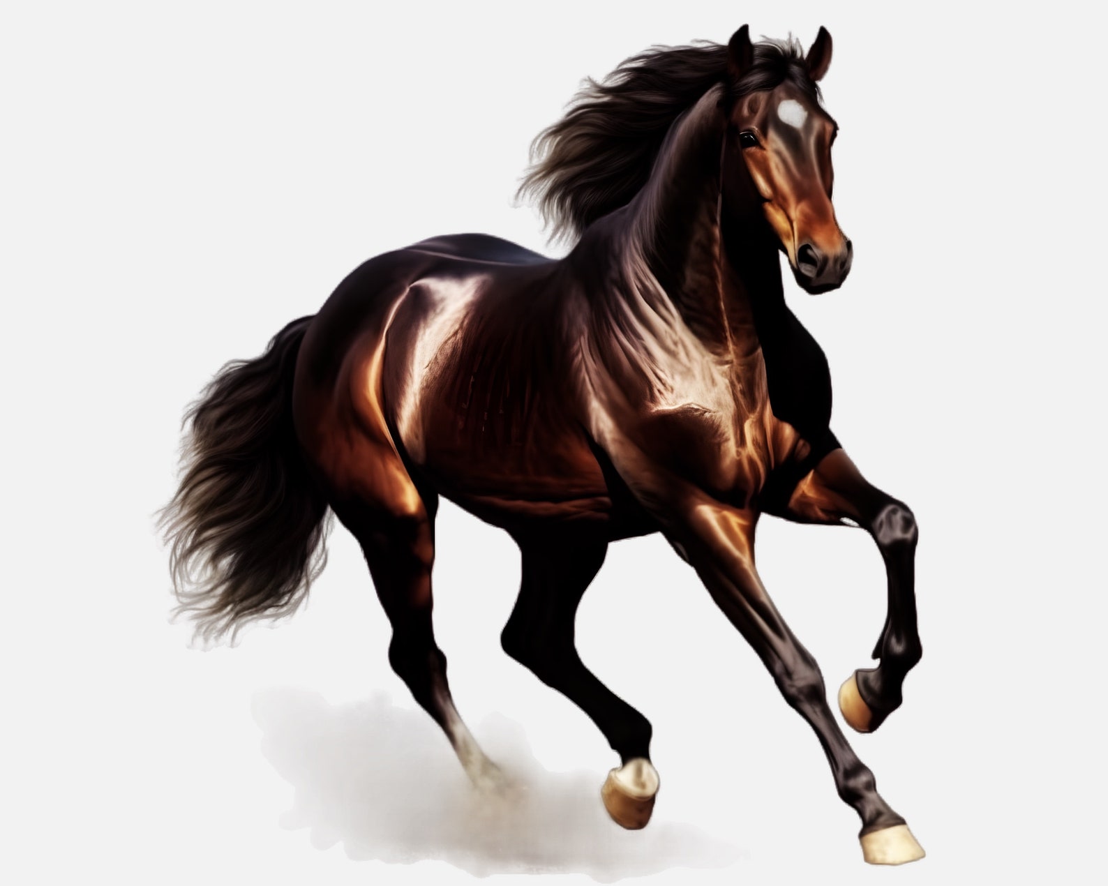 Horse Clipart Equine Clip Art Horse Vector Graphic SVG Stallion Running ...