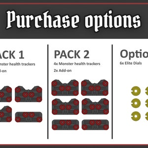 Gloomhaven Monster Health Tracker / HP Tracker / Frosthaven / Board ...