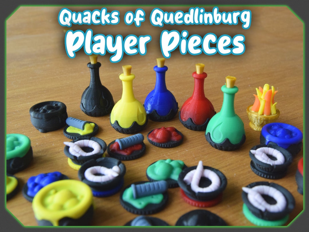 Quacks of Quedlinburg Upgraded Player Pieces / Tokens / Upgrade / Game ...