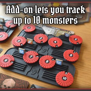 Gloomhaven Monster Health Tracker / HP Tracker / Frosthaven / Board ...