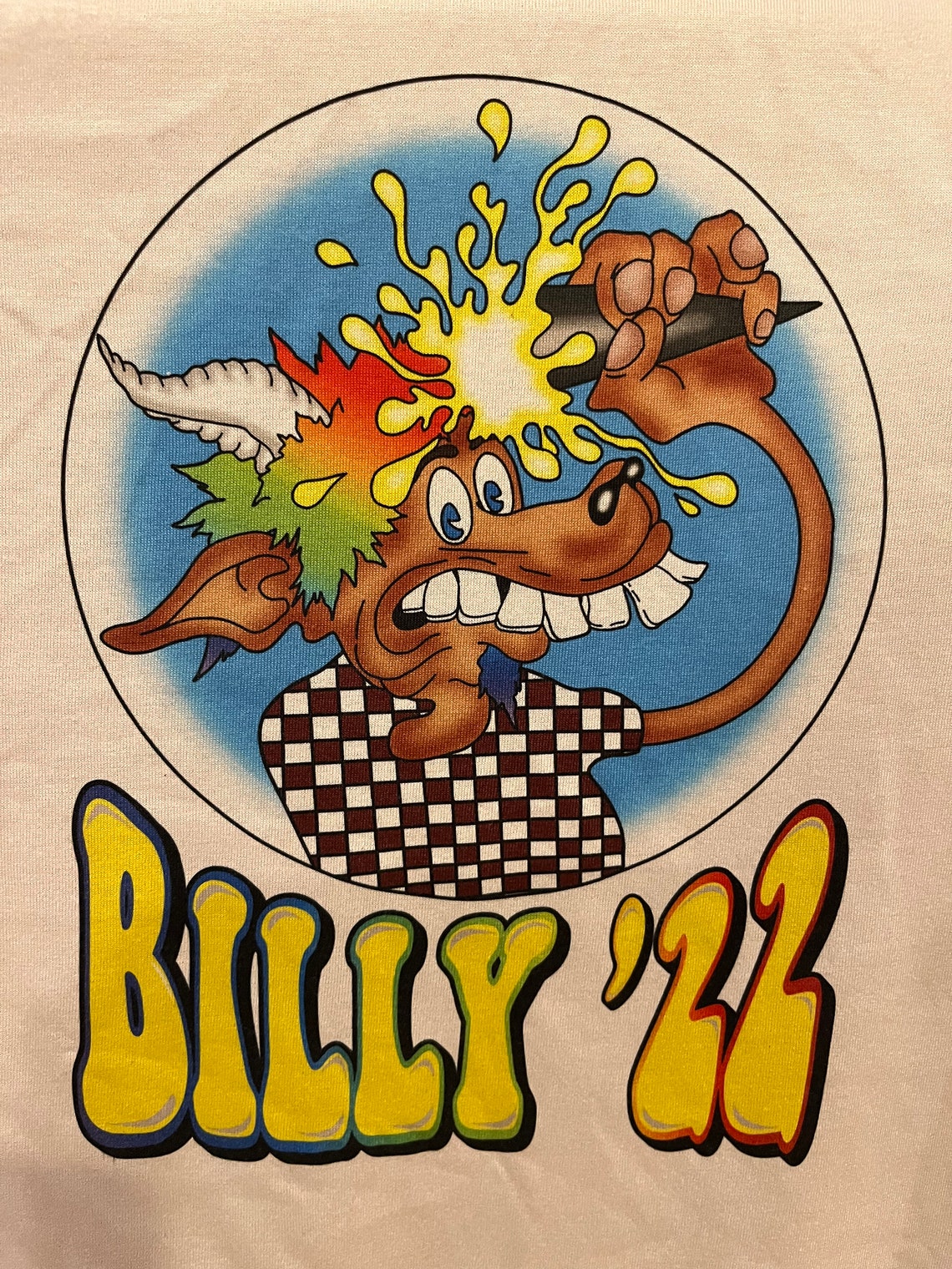 Ice Cream Cone Goat Billy Strings '22 T-shirt in White - Etsy
