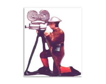 Camera Man Figure - Etsy