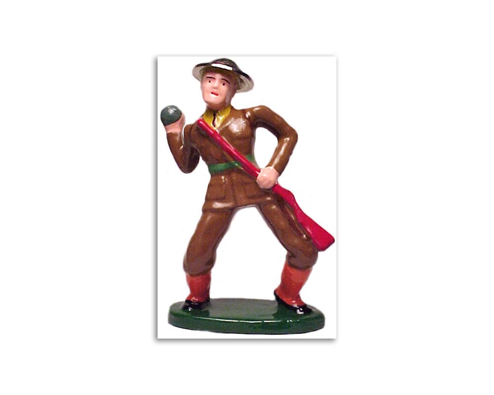 Bomb Thrower Rifle off Ground - Hand Cast Style Metal Figure - Etsy