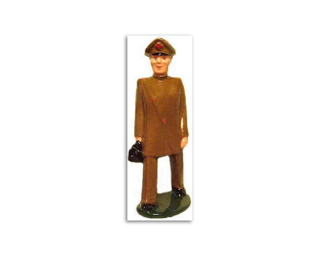 Doctor Khaki - Hand Cast Style Metal Figure - Etsy