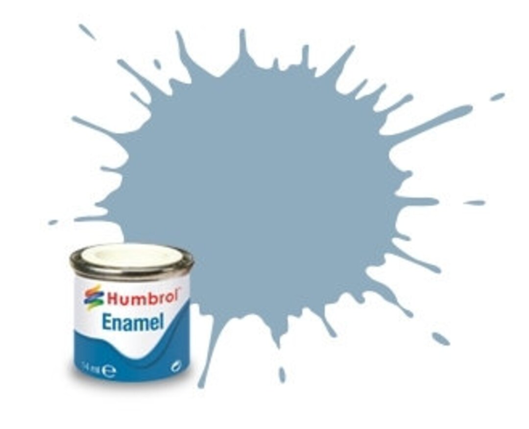 Humbrol Model Paint: US Compass Grey, Satin, Shade #128 - 14 Ml Tinlet ...