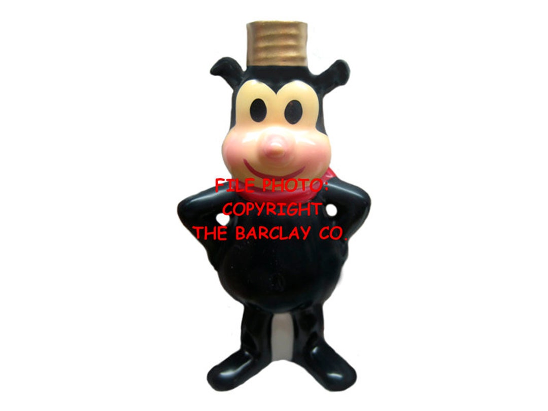 Krazy Kat - Old Fashioned Comic Character Style "milk Glass" Bulb Cover ...