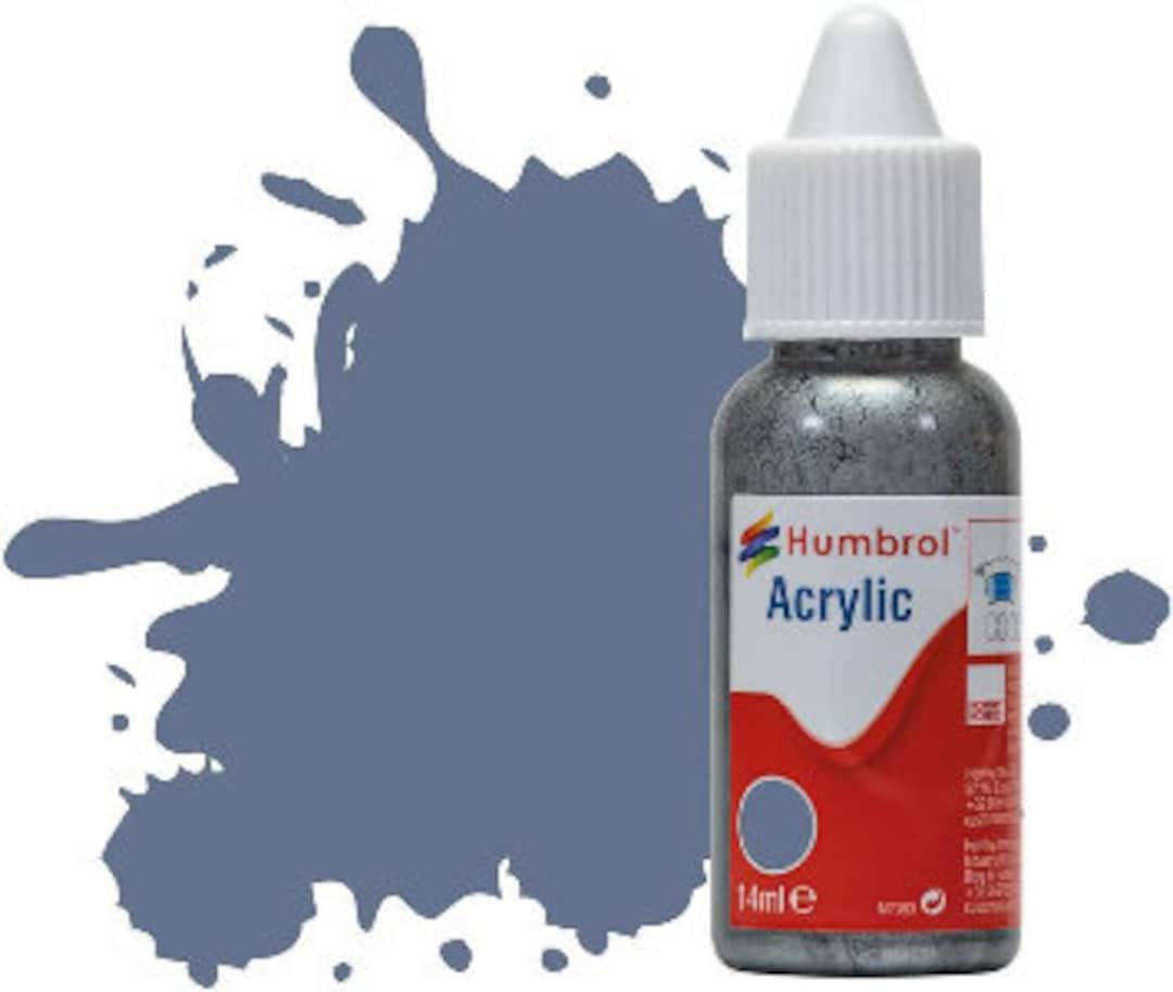 Humbrol Acrylic Model Paint: RAF Blue, Matte, Shade #96 - 14 Ml Dropper ...