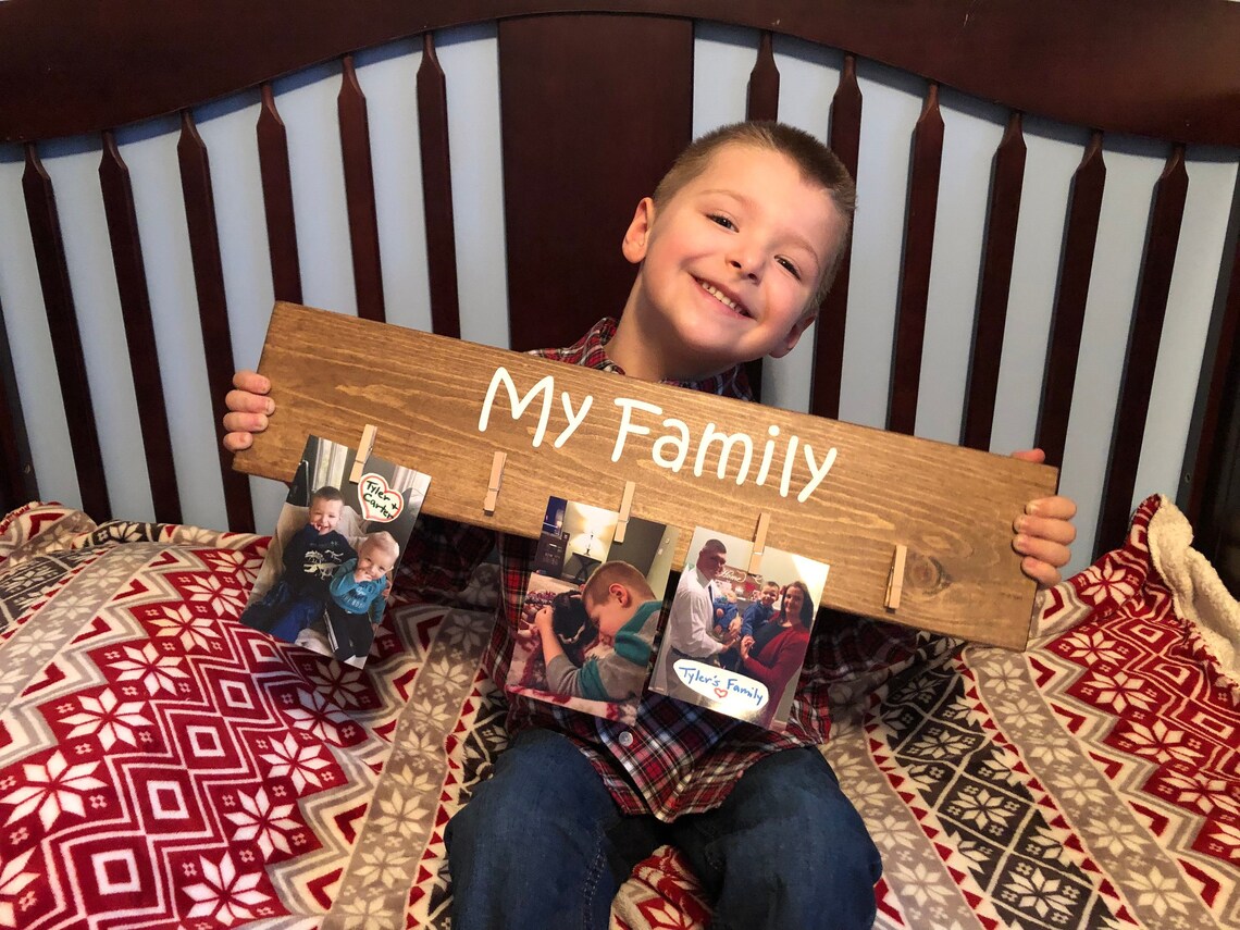 My Family Sign / Making Memories Sign / Family Photo Sign / - Etsy