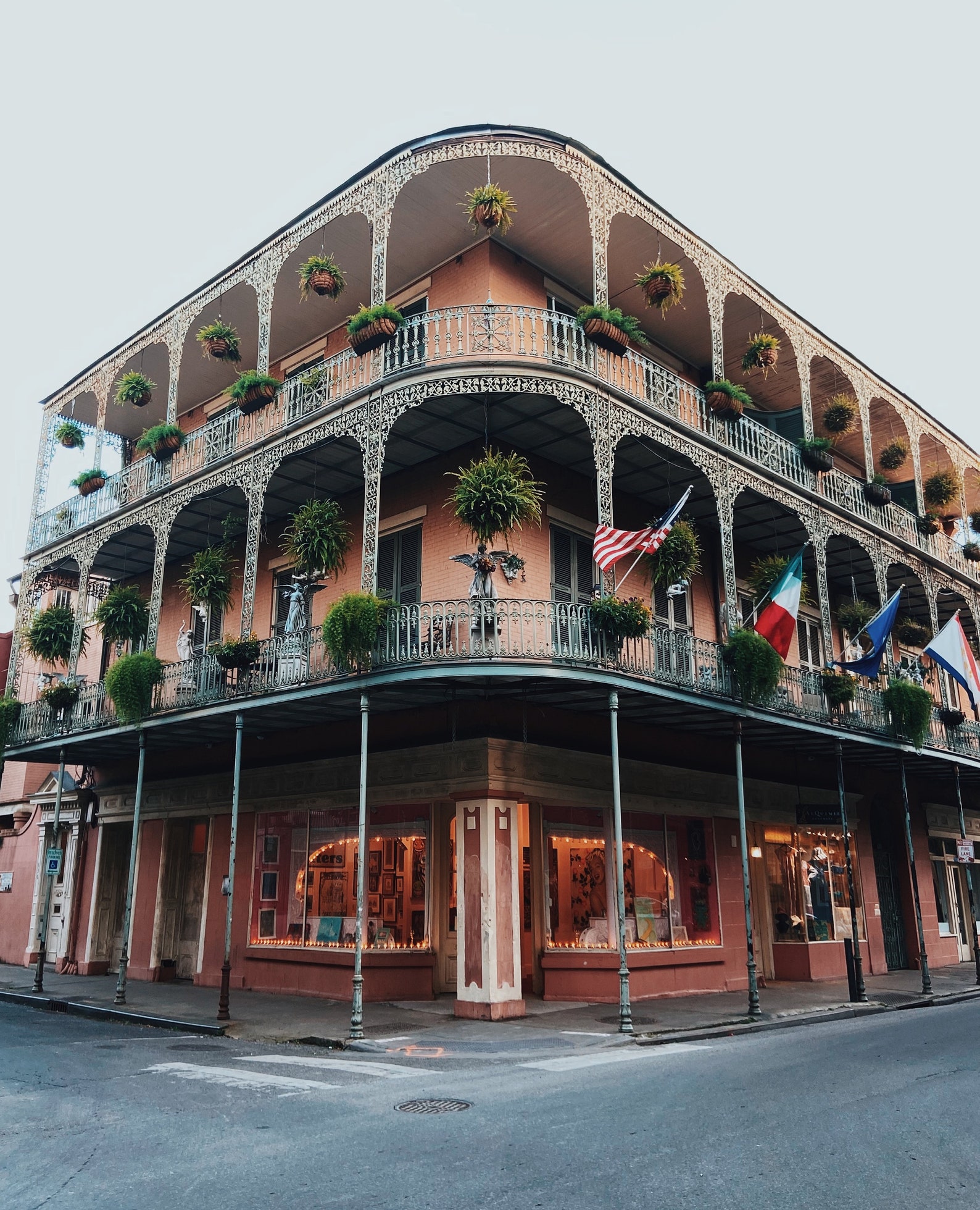 New Orleans French Quarter Photography - ROYAL STREET BALCONY Photo ...