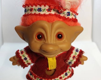 Treasure Troll Doll - Etsy