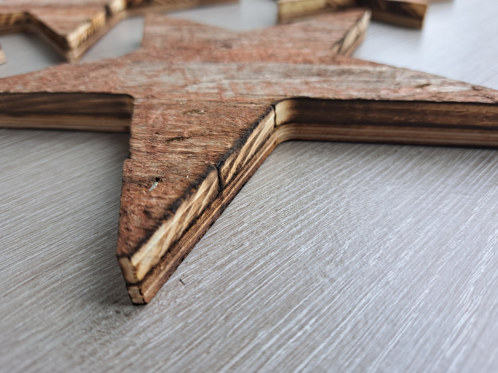 Rustic Barn Wood Stars Set / Barn Wood Decor / Set of Five - Etsy