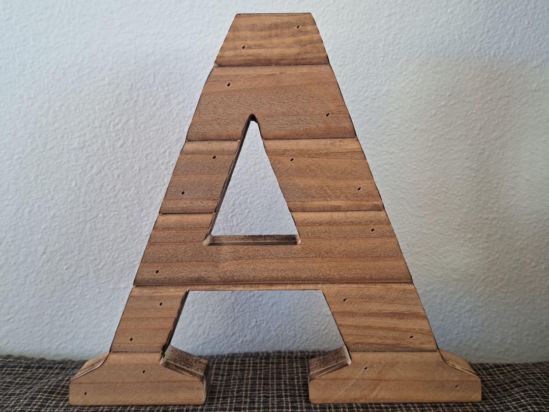 Personalized Rustic Barn Wood Letters / Large Custom Handmade Farmhouse ...