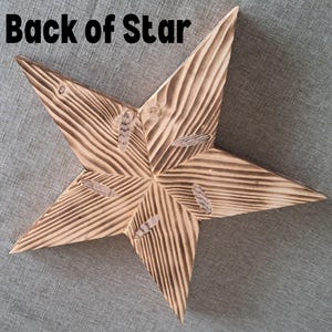 Rustic Barn Wood Star / Barn Wood Decor / Handmade Farmhouse Style Star ...