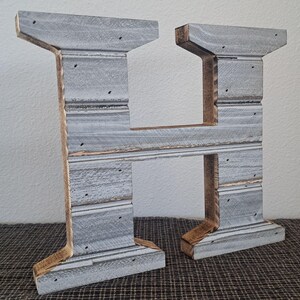 Personalized Rustic Barn Wood Letters / Large Custom Handmade Farmhouse ...