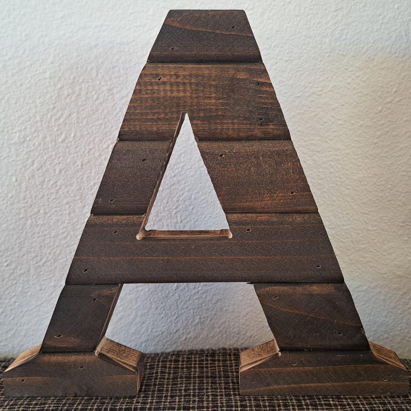 Large Wood Letters - Etsy