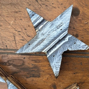 Rustic Barn Wood Stars Set / Barn Wood Decor / Set of Five Large ...
