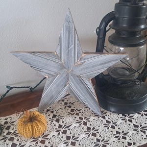 Rustic Barn Wood Star / Barn Wood Decor / Handmade Farmhouse Style Star ...