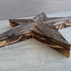 Rustic Barn Wood Star / Barn Wood Decor / Handmade Farmhouse - Etsy