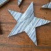 Rustic Barn Wood Stars Set / Barn Wood Decor / Set of Five Large ...